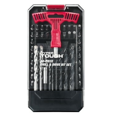 HART 68-Piece Impact Driver Bit Set with Storage Case, Torsion Zone ...