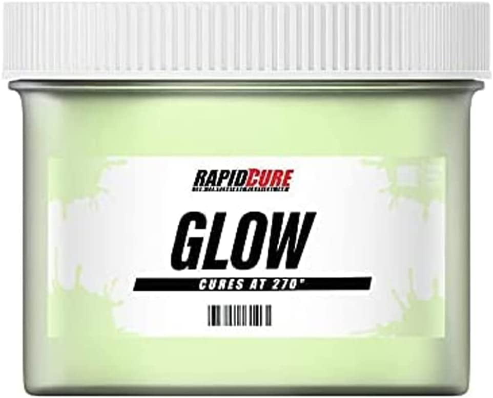 Rapid Cure Glow in The Dark Screen Printing Ink (Gallon - 128oz ...