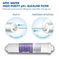 APEC Essence Replacement Pre-Filter Set with Alkaline and UV Sanitation ...