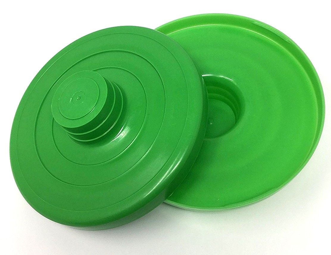 green Cover Lid Plastic Lid Fit Vitrolero Pack of 2 For Plastic and ...