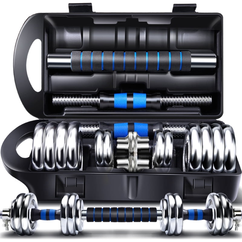 15KG adjustable weight dumbells fitness dumbbell electroplating weight ...