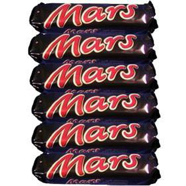 Mars Bar (6 x 47g) 6 Pack - Walmart.com