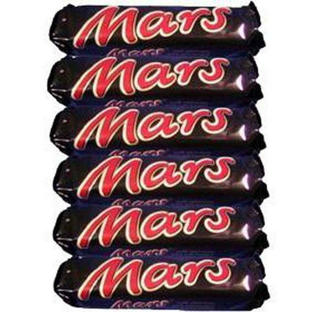 Mars Bar (6 x 47g) 6 Pack - Walmart.com