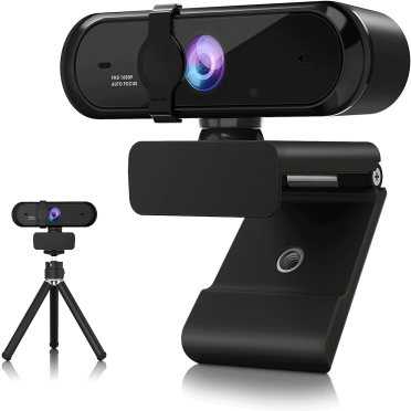 EMEET C960 1080P Webcam with 2 Mics, Privacy Cover, for Video ...