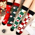12 Pairs Christmas Socks Gift Set, Fun Holiday Patterns with Countdown ...