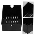 BESTYASH Black Fish Tank Filter Box Drip Filter Case with Anti Overflow ...