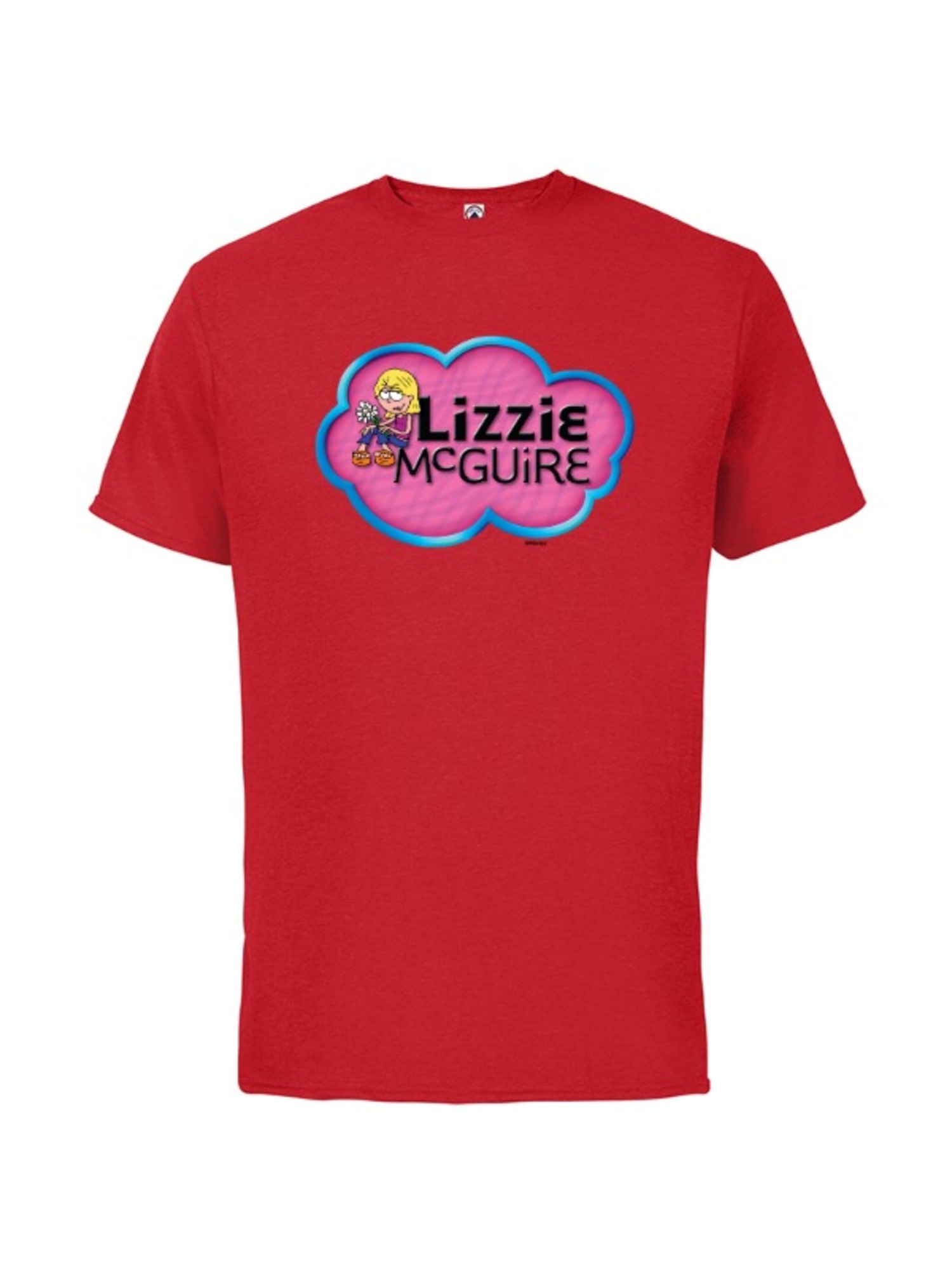 Disney Lizzie McGuire Animated Lizzie Logo - Short Sleeve Cotton T ...