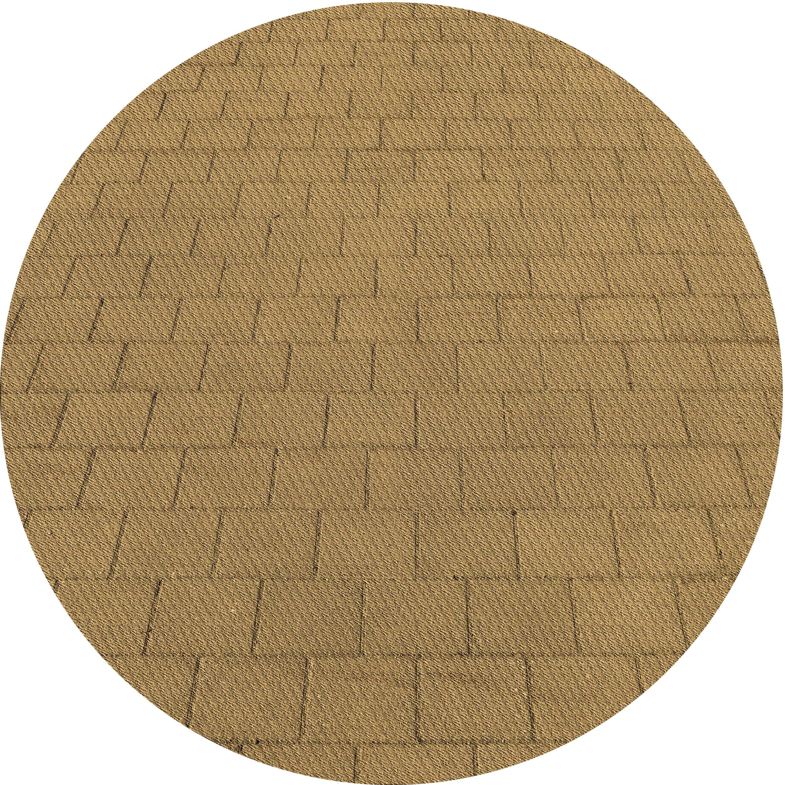 Ahgly Company Indoor Round Patterned School Bus Yellow Area Rugs, 8 ...