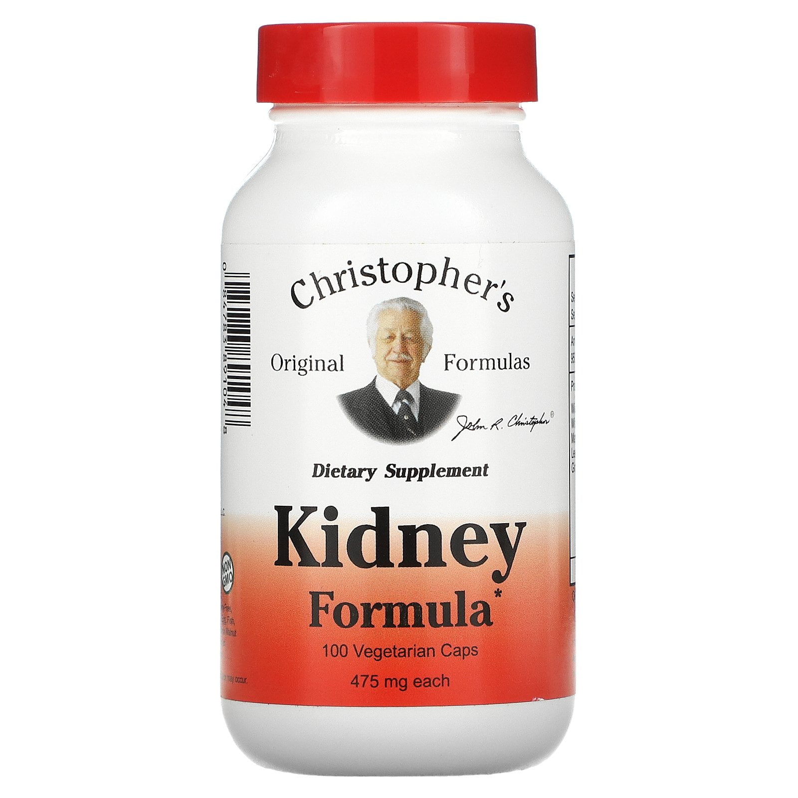 Dr. Christopher's Original Formulas Kidney Formula - 500 mg - 100 Caps - Walmart.com