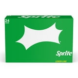Sprite, 12 Fl Oz Cans, 24 Pack, Clear Lemon-Lime Soda, Refreshing ...