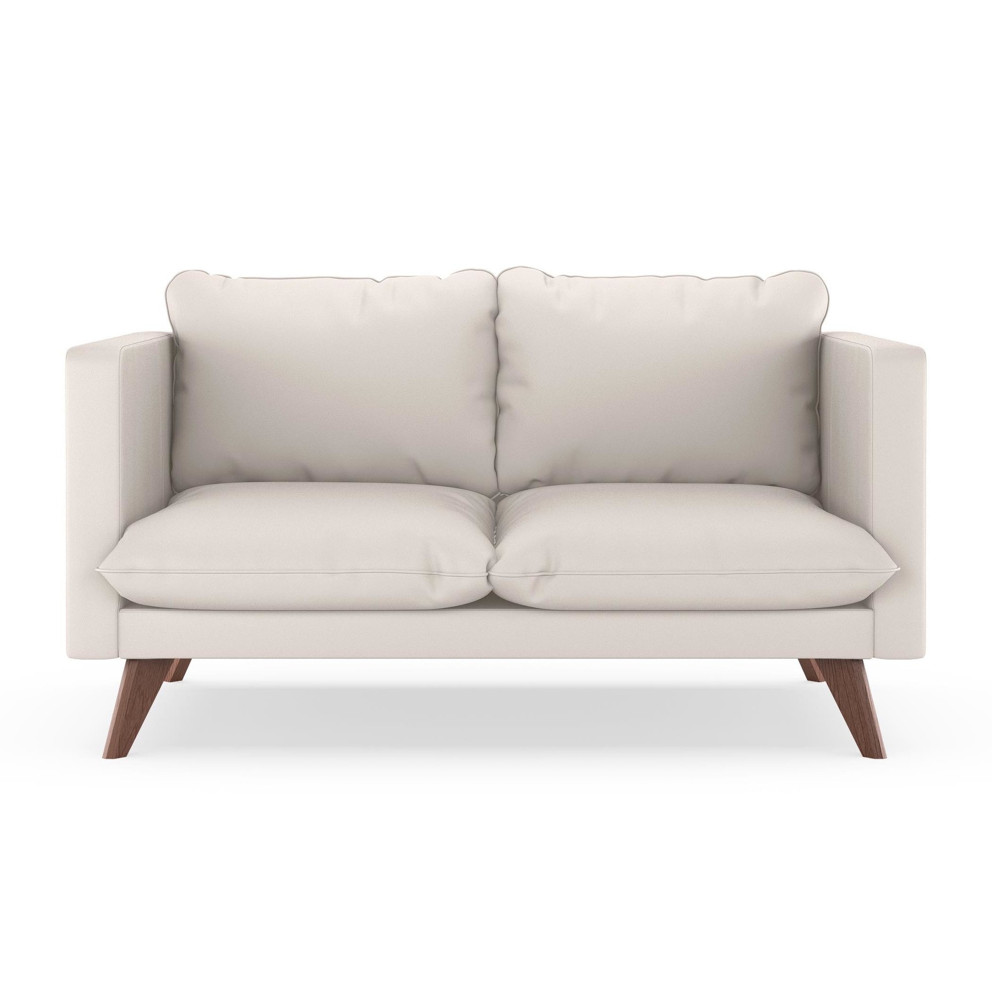 Jaedyn Sofette Vegan Leather - Ivory - Walmart.com