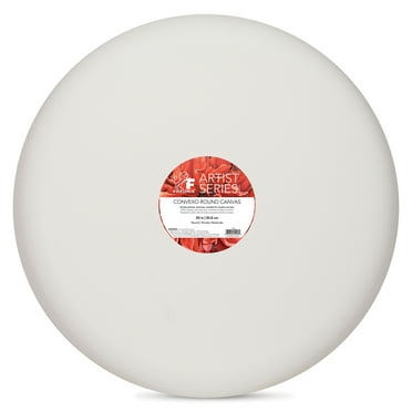 Fredrix Streched Canvas: Oval, 16 x 20 inches - Walmart.com