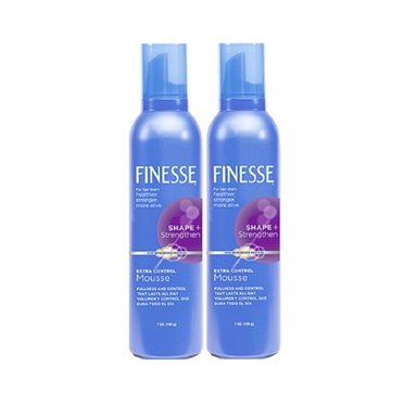 Finesse Shape + Strenghten Extra Control Mousse 7 oz (Pack of 3 ...
