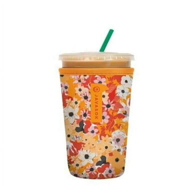 Java Sok Reusable Iced Coffee Cup Insulator Sleeve for Cold Beverages ...
