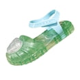Abomasnow Girls Jelly Shoes Soft Sole Closed Toe Flat Sandals Summer ...