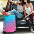 LHYY Hardshell Luggage Sets 3 Piece Gradient Color Expandable Suitcase ...