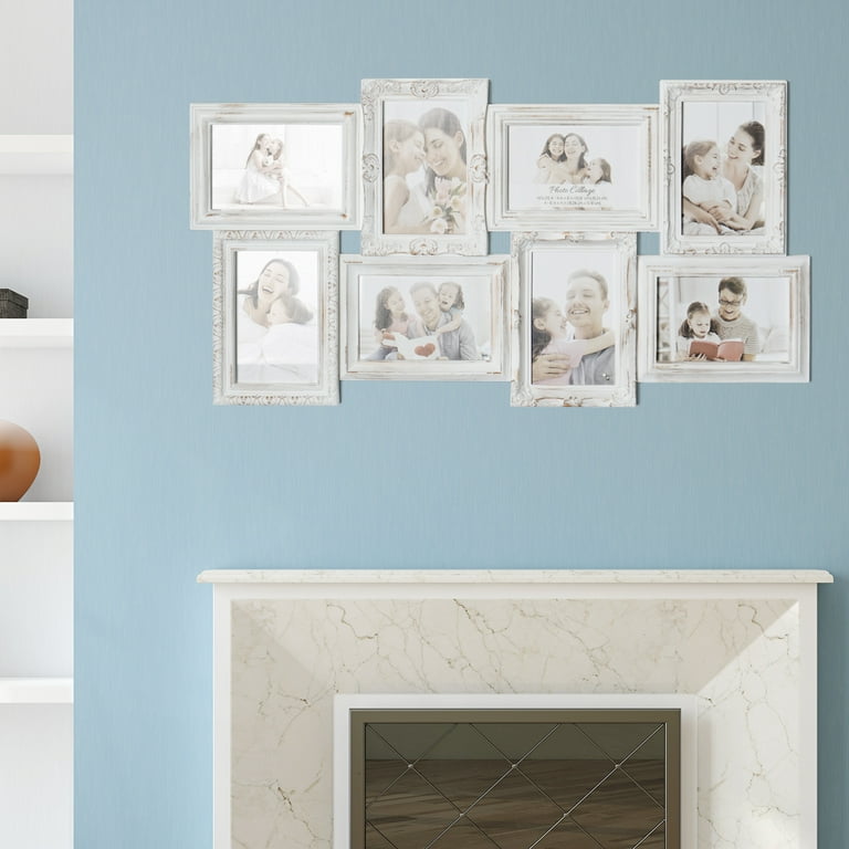 Vintage White Collage Frames