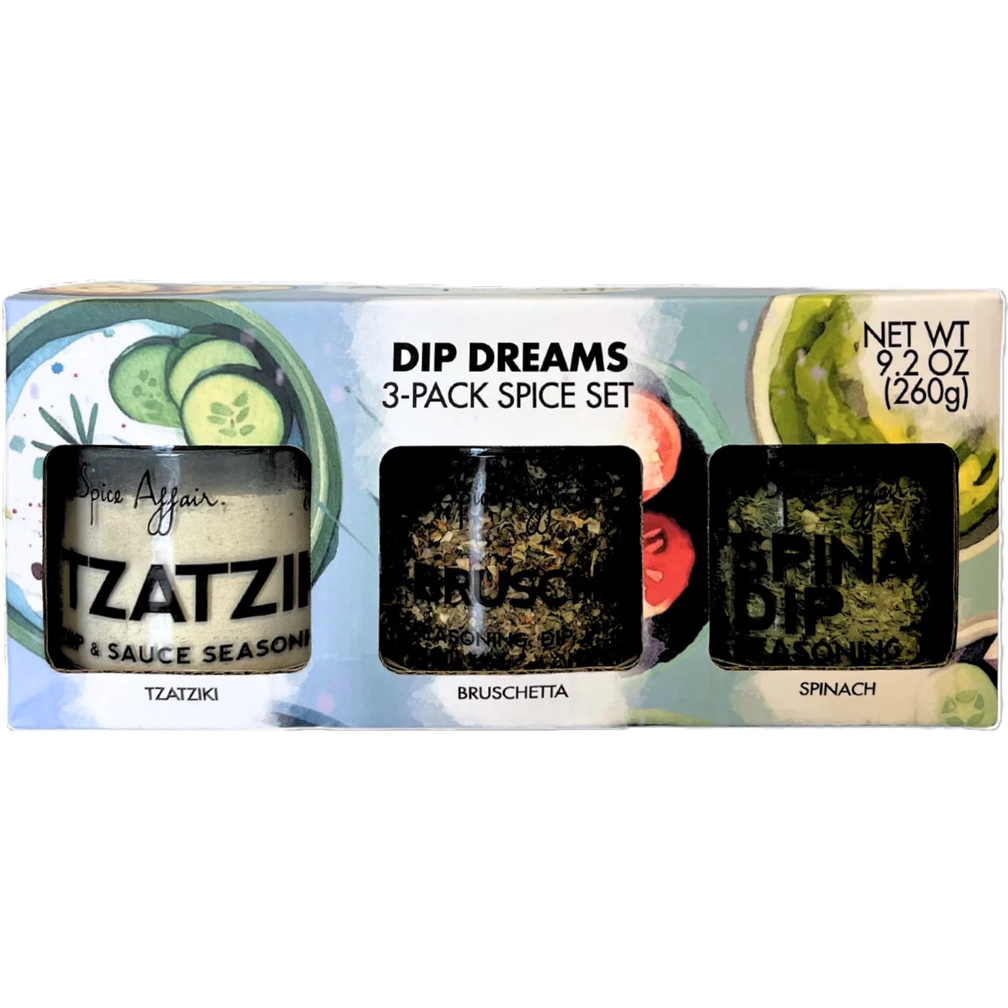 Click here for Dip Creams 3-Pack Dip & Sauce Seasoning Gift Set B... prices