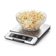 OXO Stainless Steel Food Scale with Pull-Out Display, 11 lb Capacity ...