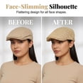 Breathable Flat Cap with Adjustable Strap, 2026 New Mesh Flat Cap ...