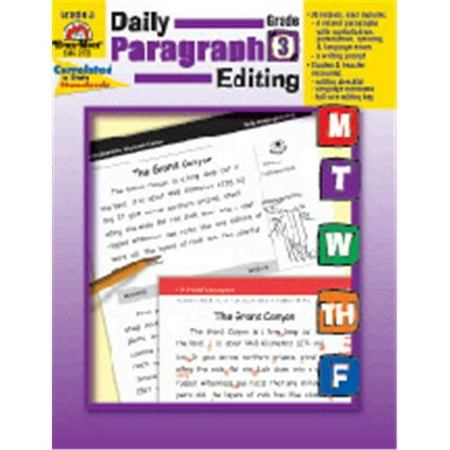 Evan-Moor Daily Paragraph Editing Grade 3 | Walmart Canada