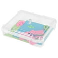 IRIS USA 8" x 8" Portable Scrapbook Case, Clear, 6 Pack - Walmart.com