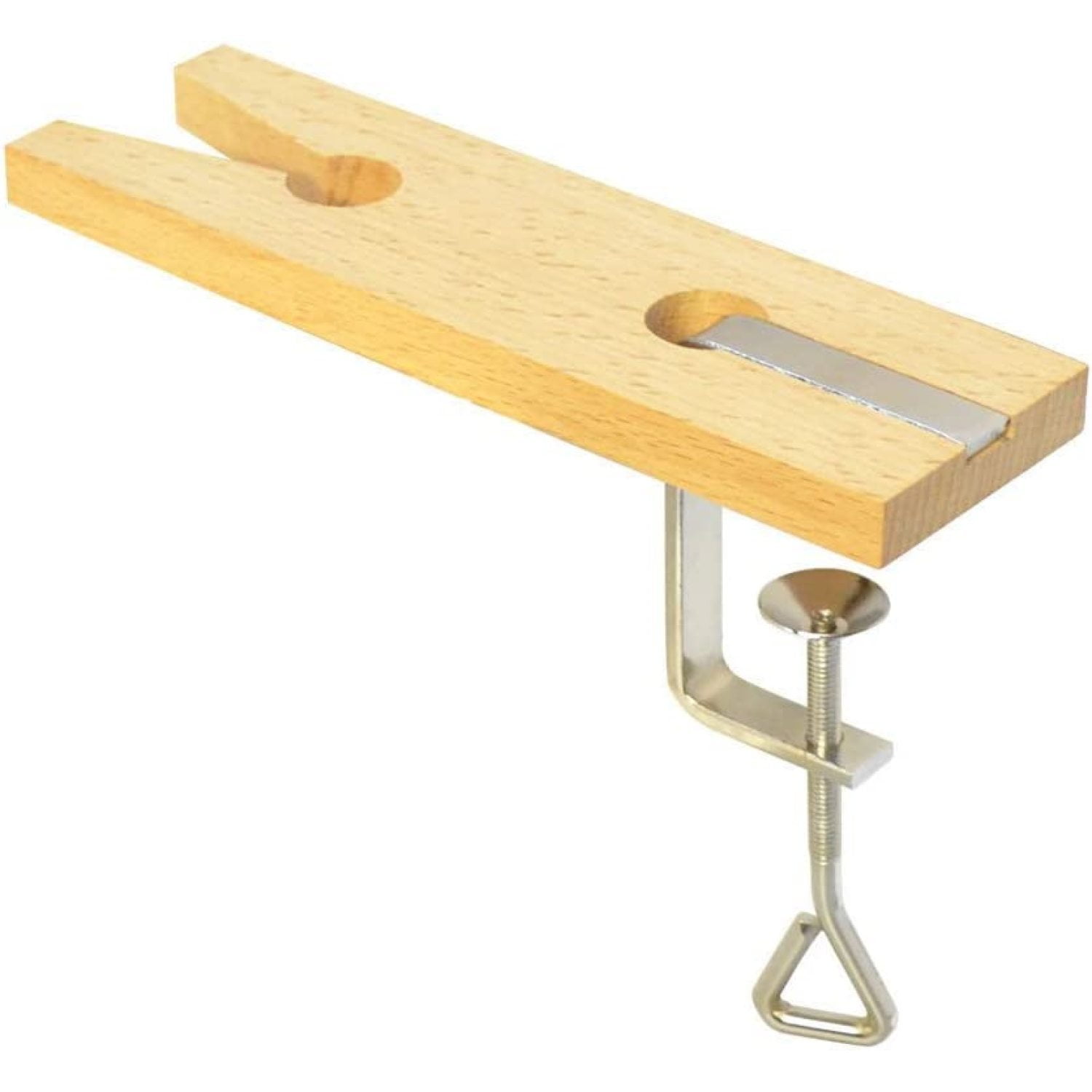 Bench Pin Clamp V-Slot C-Clamp Mount On Table Workbench Jewelers Tool ...