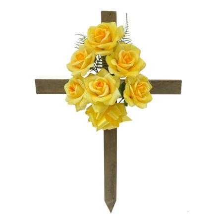 Yellow Rose Cross, 1 Each - Walmart.com