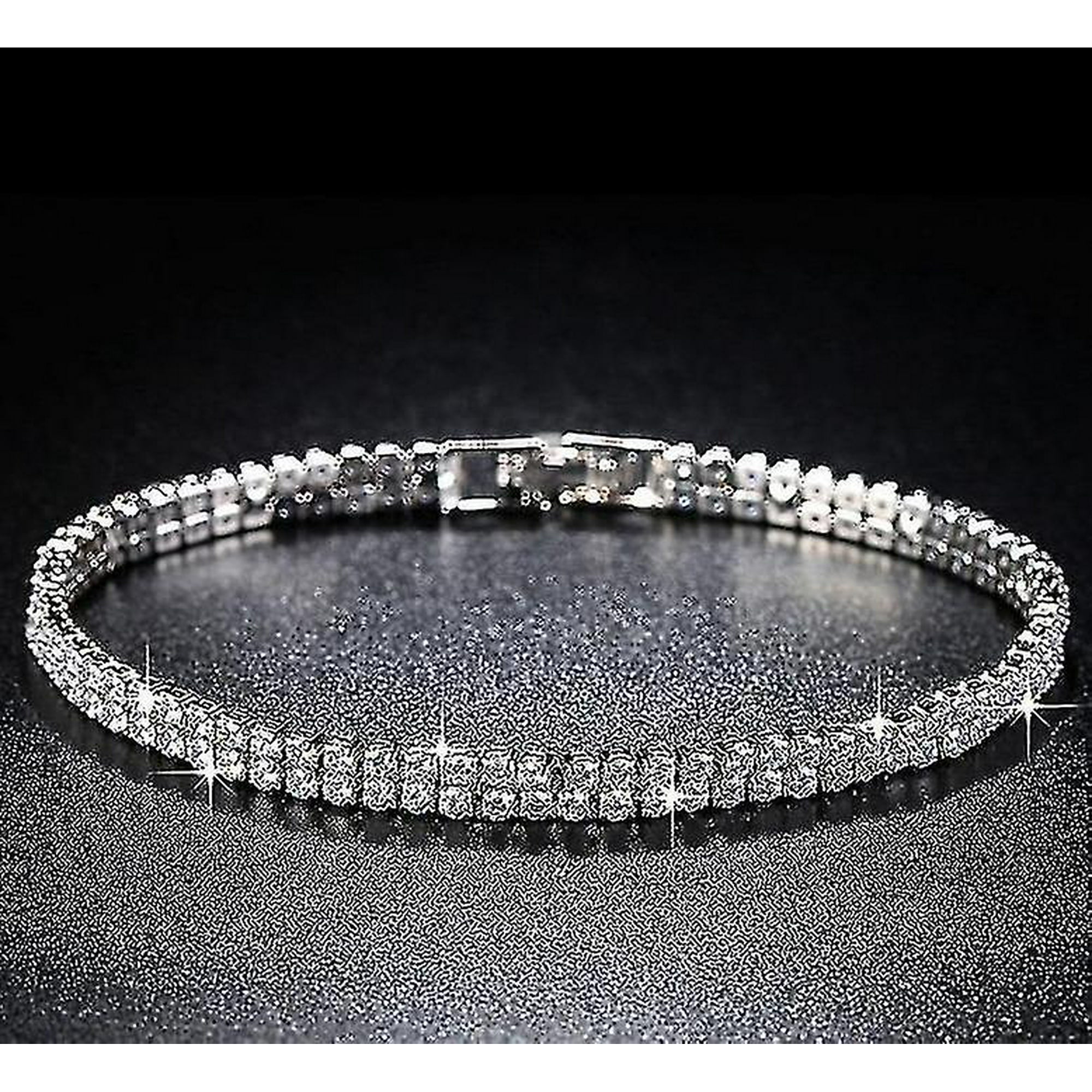 Click here for Active 925 Sterling Silver Tennis Womens Bracelets... prices