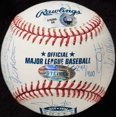 2008 New York Yankees Team Signed Baseball Derek Jeter Mariano Rivera ...