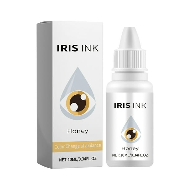 Iris Ink Eye Drops, Color-Changing Eye Drops Eye Color Changing Drops ...