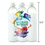 Great Value Hydrate Electrolyte Water, 33.8 fl oz, 6 Count - Walmart.com