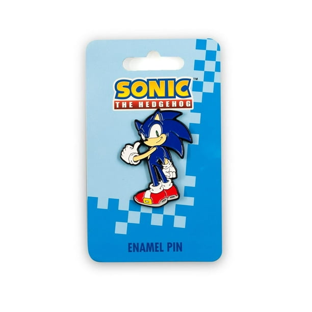 Sonic the Hedgehog Sonic Enamel Collector Pin - Walmart.com