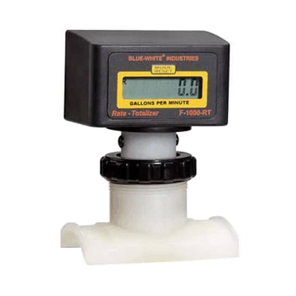 Blue-White RB-200S4-GPM1 Digital Flowmeter - Walmart.com