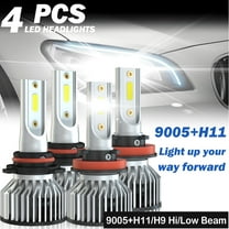 9005 9006 LED Headlight Bulbs for Chevrolet C1500 pickup 1990-1995 1996 ...