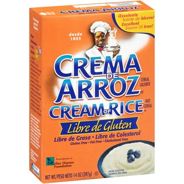 Cream of Rice Gluten Free Hot Cereal, Kosher, 14 oz Box - Walmart.com
