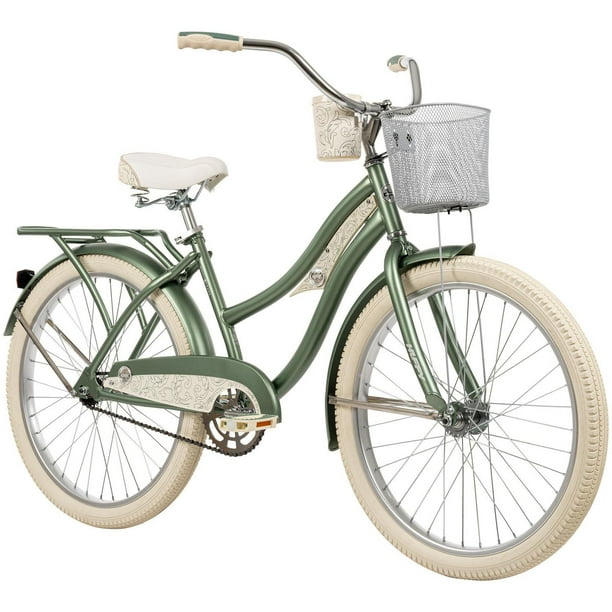 Huffy 24-inch Ladies’ Deluxe Cruiser Bike, Vintage Green - Walmart.ca