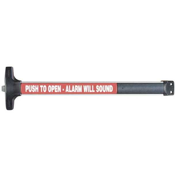 Detex V40 EB LD 628 99 36 Value Series Wide Stile Rim Exit Device Less ...