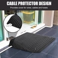 M optimized 4" Rise Rubber Power Wheelchair Scooter Threshold Ramp for ...