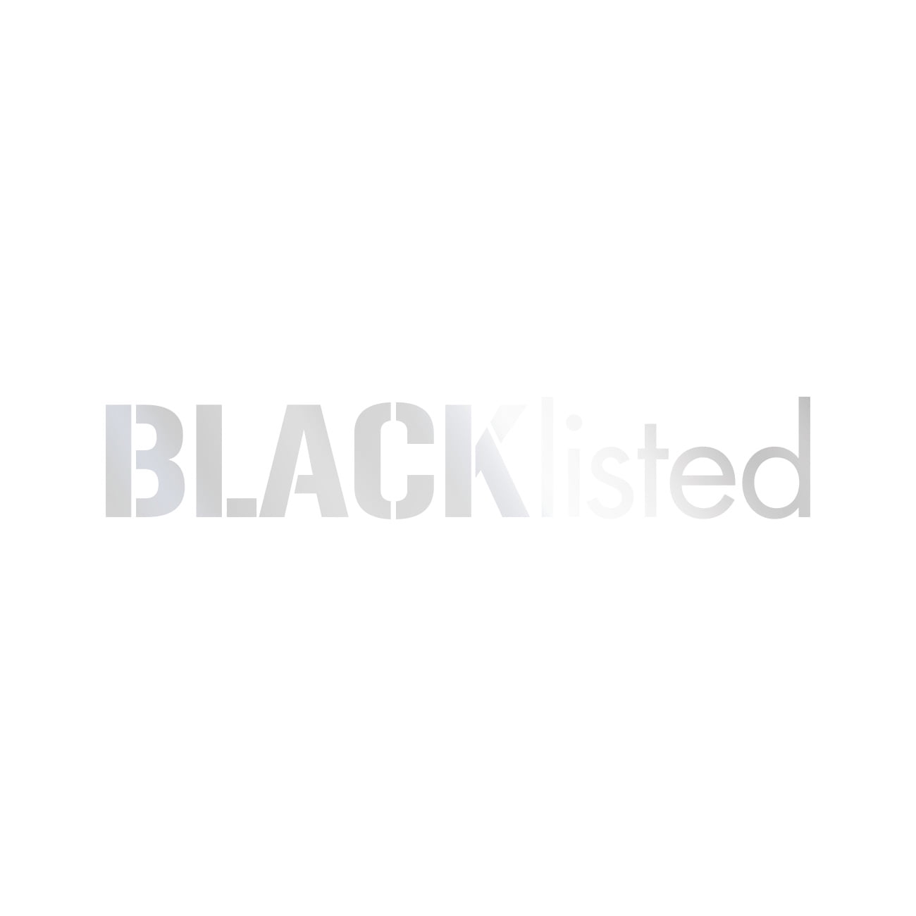 Blacklisted Sticker Decal Die Cut - Self Adhesive Vinyl - Weatherproof ...