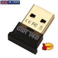 USB 2.0 Mini Bluetooth CSR4.0 Adapter Dongle For PC VISTA LAPTOP HOT XP ...