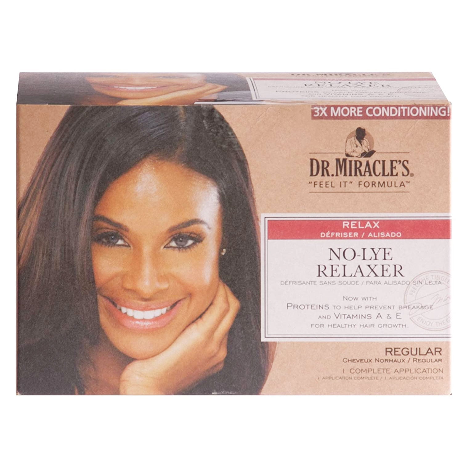 Dr.Miracles Relaxer No Lye Regular - Walmart.com