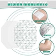 60 Pcs Transparent Elastic Adhesive Bandages, Waterproof Wound Patches ...