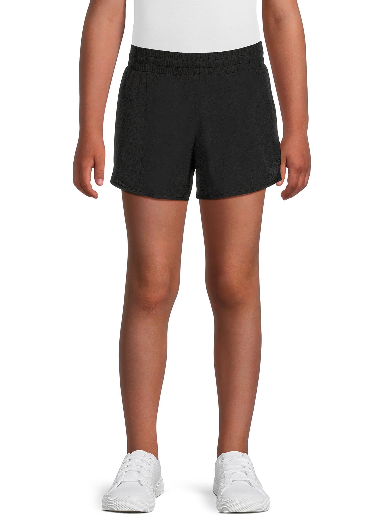 Athletic Works Girls Running Shorts, Sizes 4-18 & Plus - Walmart.com