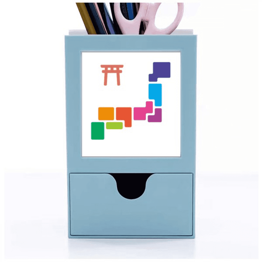 Temple Japanese Traditional Tokyo Desk Supplies Organizer Pen Holder ...
