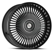 24x9 Cavallo CLV-36 Nano Chrome Wheel 5x115/5x120 (18mm) - Walmart.com