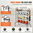 Free Shipping! SKYSHALO 4-Tier Basketball Rack with Wheels Organizer ...