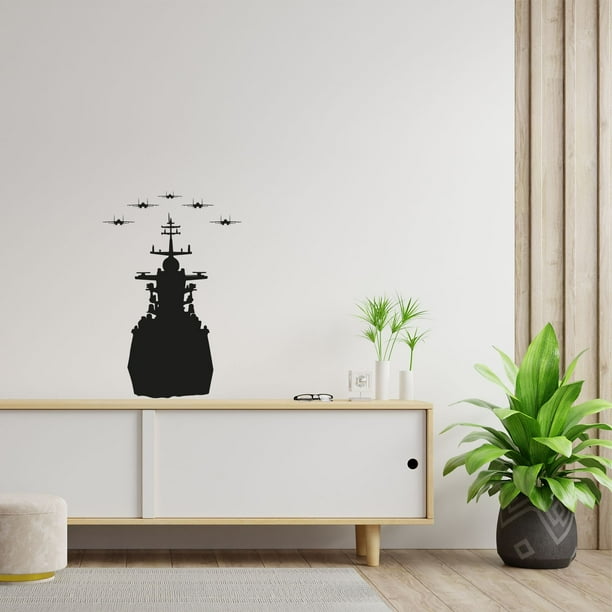 Military Shadow Silhouette Swat Team Army Men Soldier Wall Sticker Art ...