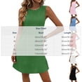 Bxsruta Women’s Sleeveless Crew Neck Crinkle Textured Ruched Loose A ...