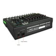 Professional Audio Mixer 8 Channel Sound Board Console DJ Mixing System ...